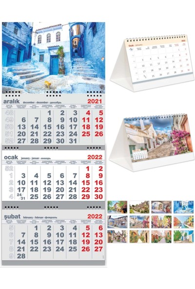 Jasmin2020 2022 Büyük Boy Gemici Takvimi Gri + Sokaklar Piramit Takvimi Jasmin2020 2022 Büyük Boy Gemici Takvimi Gri + Sokaklar Piramit Takvimi