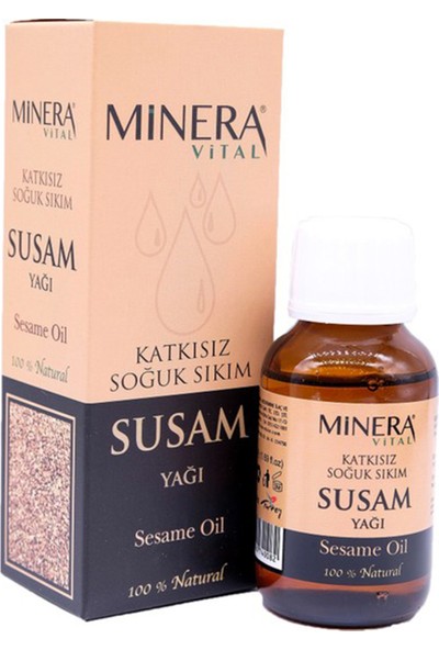 Minera Vital Susam Yağı 50 ml