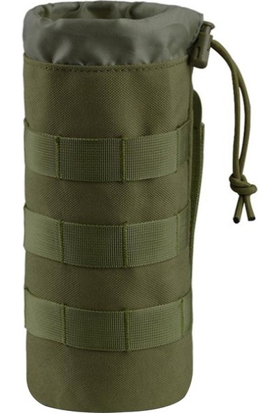 Strade Store Molle Su Şişesi Taşıyıcı Kılıfı 1500 ml Hidrasyon Çanta Koruma Kol Kılıfı Yeşil (Yurt Dışından)