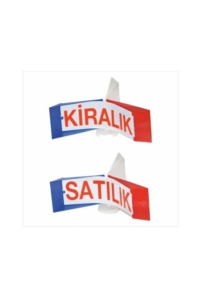 Baskı Madeni Satılık Ki̇ralık Araç Üstü Mıknatıslı Fırfır