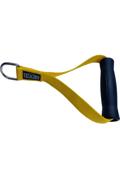 Excalibur Fitness Direnç Lastiği Elciği Ağırlık Çekiş Aparatı Elcik - Tek Sarı Excalibur Fitness Direnç Lastiği Elciği Ağırlık Çekiş Aparatı Elcik - Tek Sarı