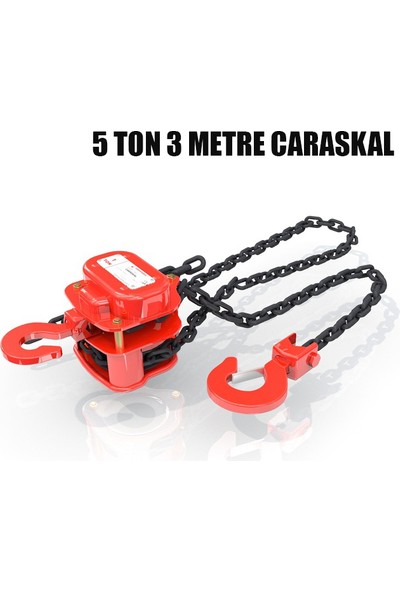 Staxx Power 5 Ton 3 Metre Galvaniz Zincirli Caraskal Vinç 2 Yıl Garantili 38 kg Staxx Power 5 Ton 3 Metre Galvaniz Zincirli Caraskal Vinç 2 Yıl Garantili 38 kg