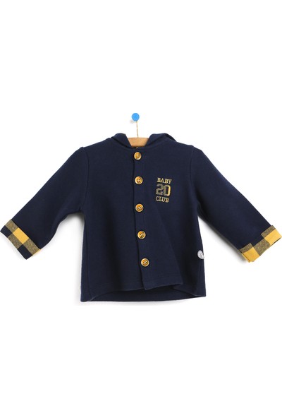 Bebbek Baby Club Kapüşonlu Hırka