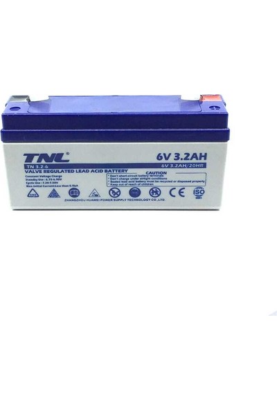 İnfostar 6VOLT 3.2 Amper Kuru Tip Akü