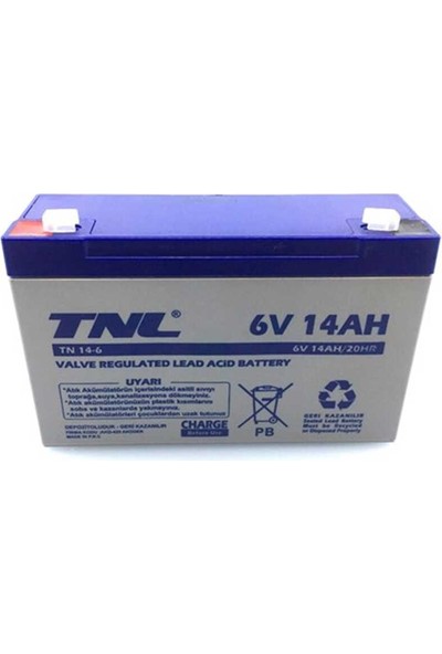 Tnl 6V 14AH Oyuncak Araba Aküsü
