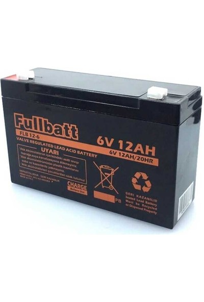 İnfostar 6 Volt 12 Amper Kuru Tip Akü 6V 12AH 20HR İnfostar 6 Volt 12 Amper Kuru Tip Akü 6V 12AH 20HR