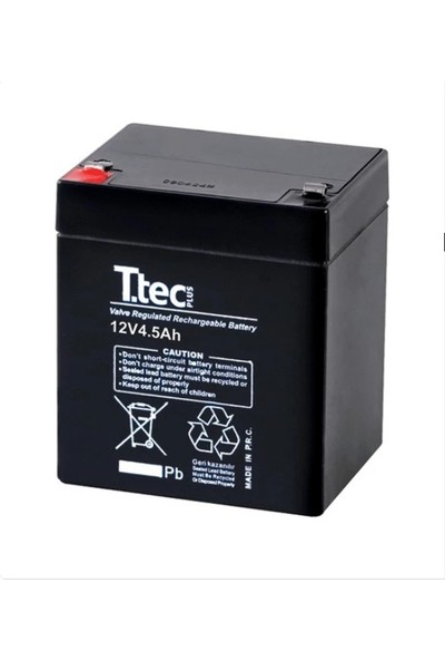 İnfostar 12V 4.5AH Bakımsız Kuru Akü