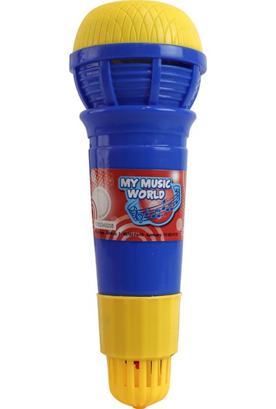 Simba My Music World Echo Mikrofon Sarı Lacivert