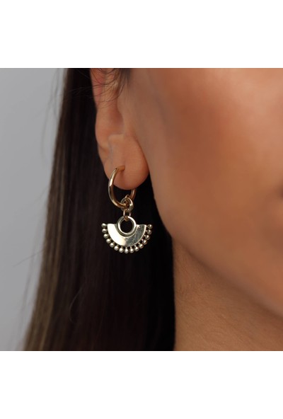 Değerli Kuyumculuk Yelpaze Küpe