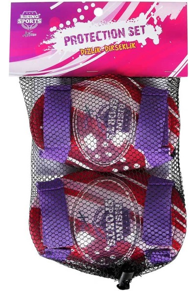 Rising Sports Koruyucu Set - Pembe