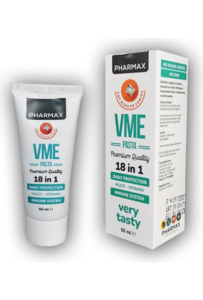 Pharmax Vme Pasta Multivitamin Kedi Macunu 50 ml Pharmax Vme Pasta Multivitamin Kedi Macunu 50 ml
