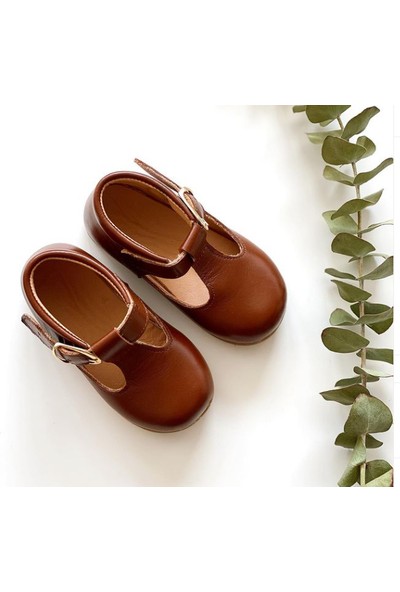 Wolke Baby Taba Deri Ilkadım Bebek Ayakkabısı