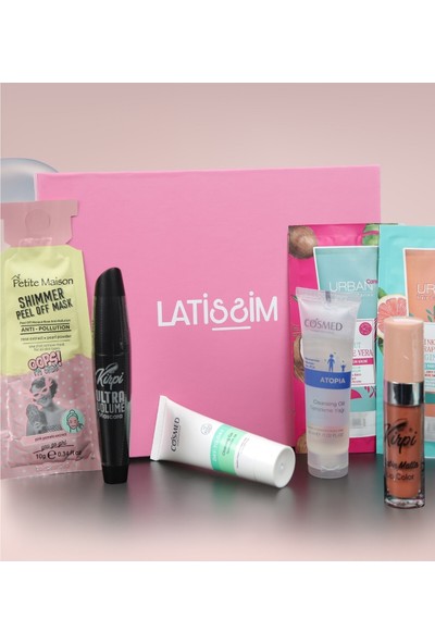 Latissim Box Kadın Sürpriz 14 Şubat Sevgililer Günü Hediye Güzellik Ve Bakım Kutusu Normal Cilt Latissim Box Kadın Sürpriz 14 Şubat Sevgililer Günü Hediye Güzellik Ve Bakım Kutusu Normal Cilt