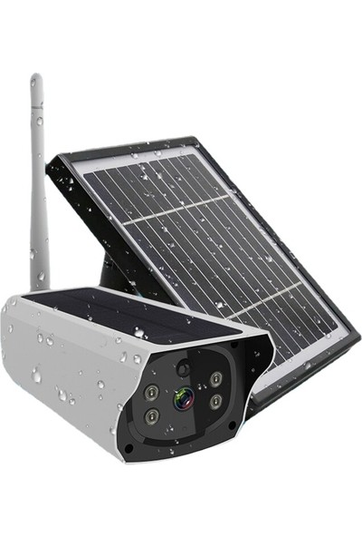 Honor Spring 4g Lte 1080P Hd Kablosuz Güneş Enerji Panelli Kamera (Yurt Dışından)