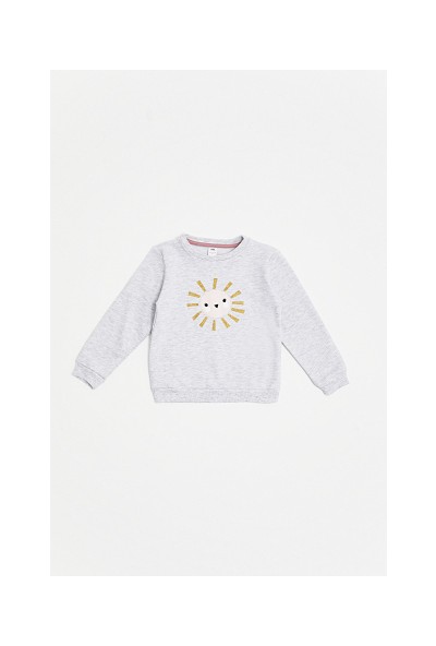 Soobe Kız Çocuk Baskılı Sweatshirt