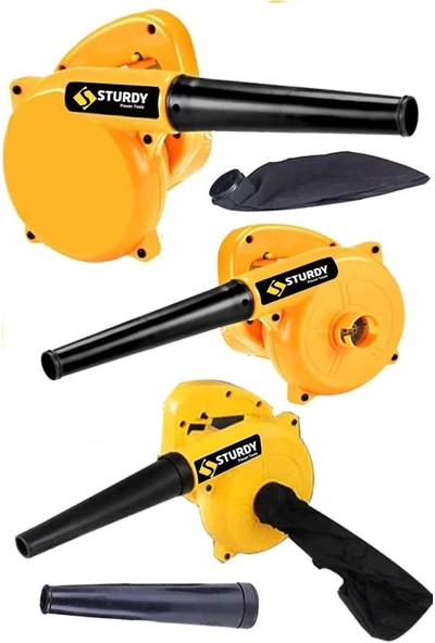 Sturdy Power Tools 2400 W Süper Güç Elektrikli Hava Körüğü Yellow Serı Üfleme Makinası Emme Özellikli Sturdy Power Tools 2400 W Süper Güç Elektrikli Hava Körüğü Yellow Serı Üfleme Makinası Emme Özellikli