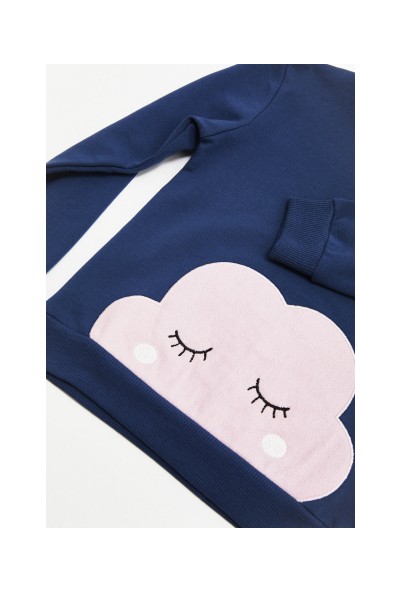 Soobe Kız Çocuk Baskılı Sweatshirt