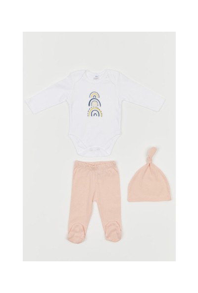 Soobe Bebe 3'lü Pijama Set