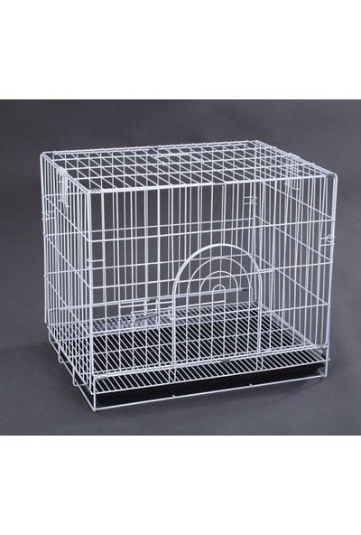 Dayang Köpek Kafesi Beyaz 60 x 43 x 50 cm Dayang Köpek Kafesi Beyaz 60 x 43 x 50 cm