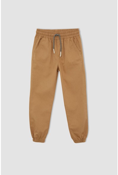 DeFacto Erkek Çocuk Esnek Belli Canvas Pantolon W1646A622SP