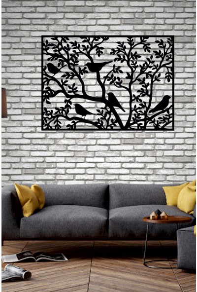 Dizeko Kuş Bahçesi Metal Tablo Dizeko Kuş Bahçesi Metal Tablo