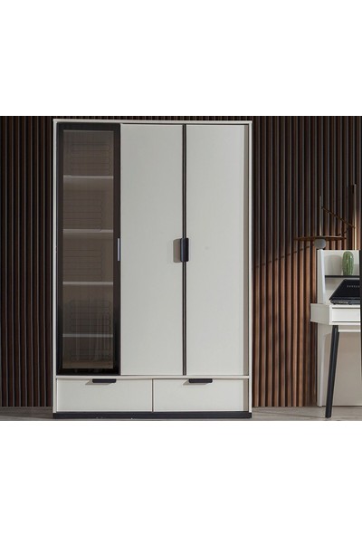 Cadde Yıldız Newport Aytaşı 3 Kapılı Gardrop
