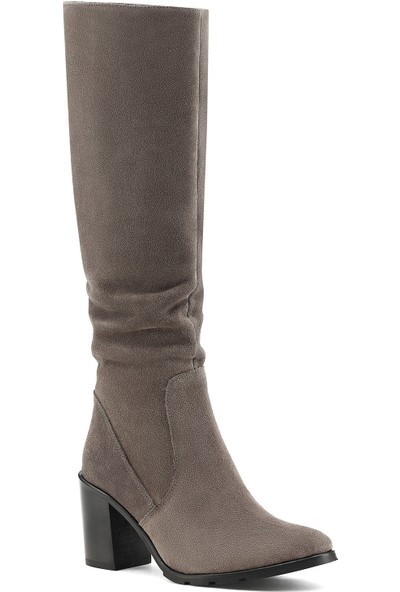 İnci Shawn.s.z 1pr Vizon Kadın Topuklu Çizme