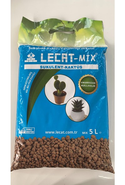Lecat Mix Besin Takviyeli Sukulent ve Kaktüs Için 5 Lt Lecat Mix Besin Takviyeli Sukulent ve Kaktüs Için 5 Lt