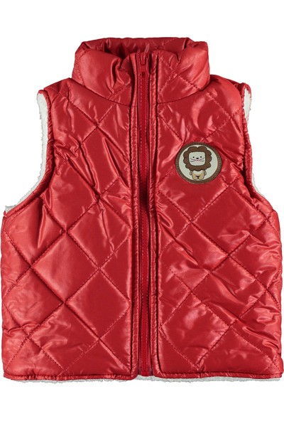 Civil Baby Erkek Bebek Yelek 9-18 Ay Kırmızı Civil Baby Erkek Bebek Yelek 9-18 Ay Kırmızı
