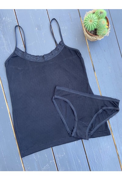 Arensa Siyah Atlet Külot Takım