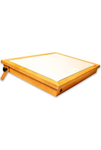 Karin Naturel Kayın Yüksek Işıklı LED Eskiz ve Çizim Masası 35X50 cm