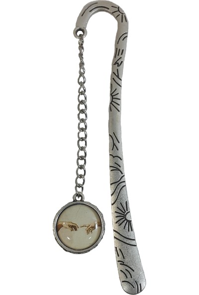 Pivada Michelangelo Kitap Ayracı Antik Gümüş Pivada Michelangelo Kitap Ayracı Antik Gümüş