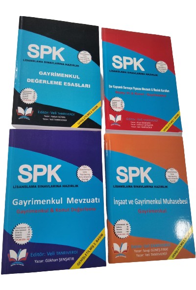 Roper Yayınları Gayrimenkul Değerleme Uzmanlığı Seti (4'lü Set) Roper Yayınları Gayrimenkul Değerleme Uzmanlığı Seti (4'lü Set)