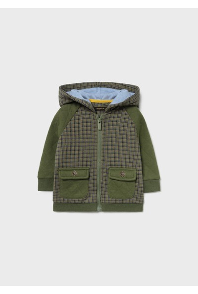 Mayoral Erkek Bebek Kadife Kapüşonlu Kazak 2423