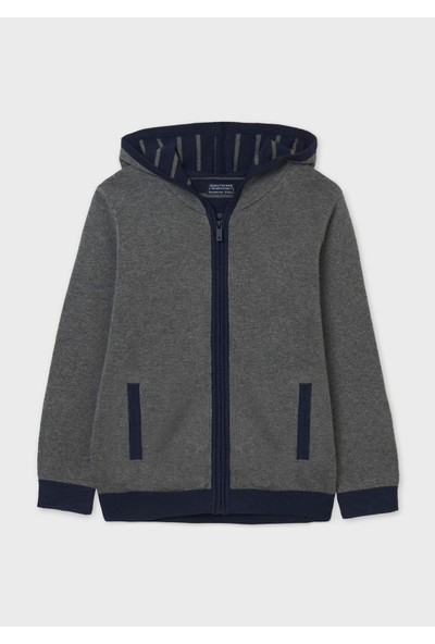 Mayoral Erkek Çocuk Dokuma Kapüşonlu Sweatshirt Hırka 7346 Mayoral Erkek Çocuk Dokuma Kapüşonlu Sweatshirt Hırka 7346