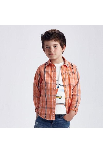 Mayoral Erkek Çocuk Ekose Gömlek 3126