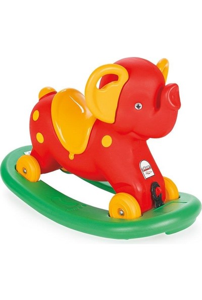 Pilsan Sallanan Fil Oyuncak - Kırmızı