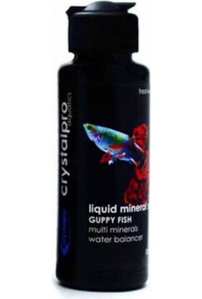 Crystalpro Guppy Minerals Lepistes Su Düzenleyici Mineral 125ml