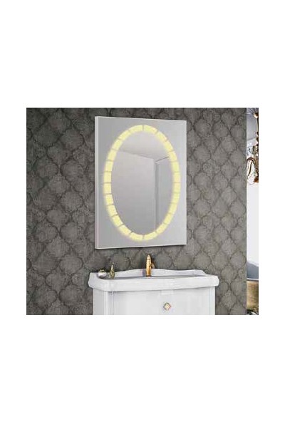 Camero 50X70 cm Günışığı Ledli Dikdörtgen Ayna