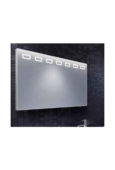 Camero 50X70 cm Beyaz Ledli Dikdörtgen Ayna Camero 50X70 cm Beyaz Ledli Dikdörtgen Ayna
