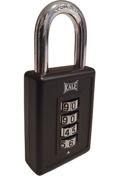 Kale Kilit Şifreli Asma Kilit 4 Basamaklı Şifreleme Siyah Kale Kilit Şifreli Asma Kilit 4 Basamaklı Şifreleme Siyah
