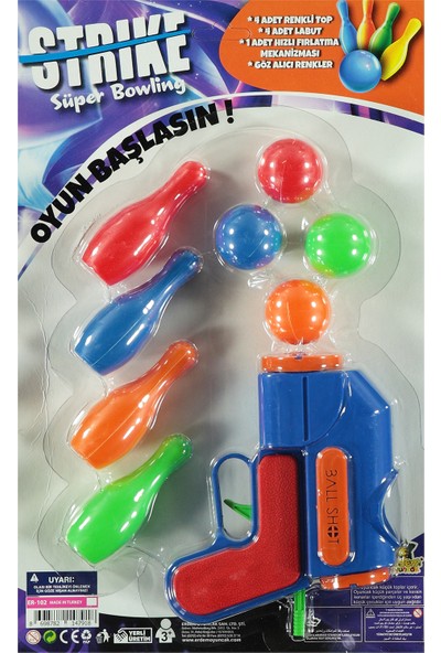 Erdem Oyuncak Top Atan Tabanca Mavi 3+ Yaş Erdem Oyuncak Top Atan Tabanca Mavi 3+ Yaş