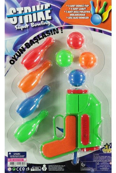 Erdem Oyuncak Top Atan Tabanca Yeşil 3+ Yaş Erdem Oyuncak Top Atan Tabanca Yeşil 3+ Yaş