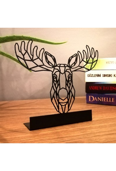 Erva Masaüstü Metal Geyik Obje ERV-OB-009
