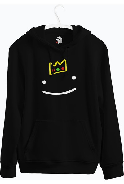 Karikatür Store Karikaturstore Ranboo Merch Baskılı Kapşonlu Sweatshirt