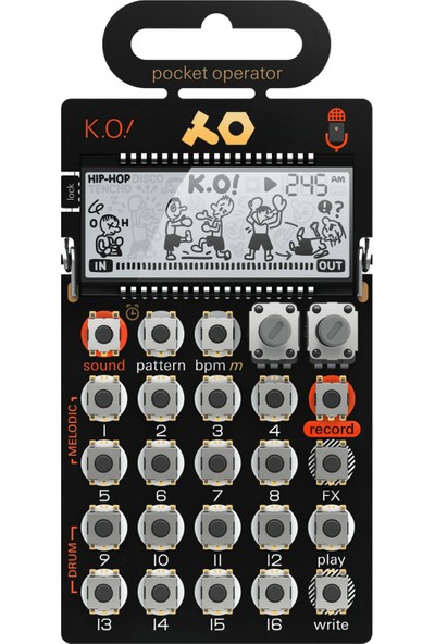 Teenage Engineering Pocket Operator Po-33 K.o | Micro Sampler