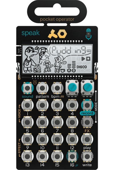 Teenage Engineering Pocket Operator Po-35 Speak | Vocal Sampler Teenage Engineering Pocket Operator Po-35 Speak | Vocal Sampler
