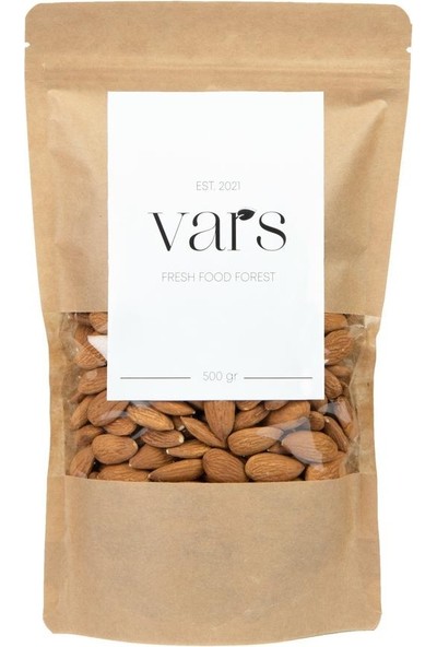 Vars Gıda Çiğ Iç Badem 500 gr Vars Gıda Çiğ Iç Badem 500 gr