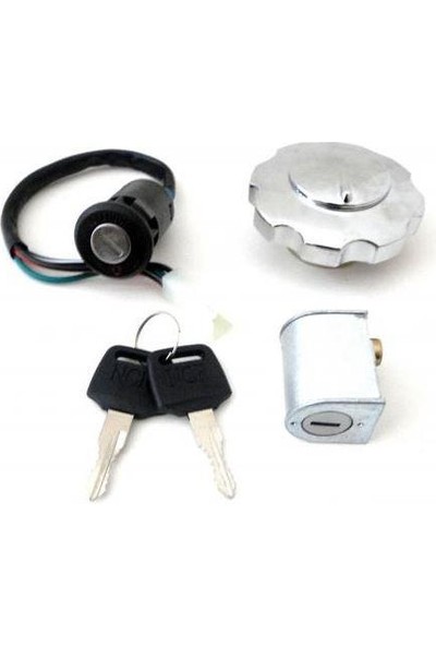 NCR Cg Kontak + Depo Kapak +Direksiyon Kilidi Set(Erkek Fişli)