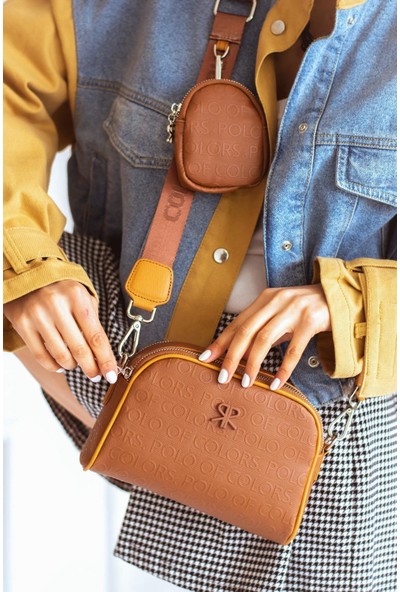 Polo Of Colors Askılı Kadın Çantası/abiye Çanta/cüzdanlı Çanta